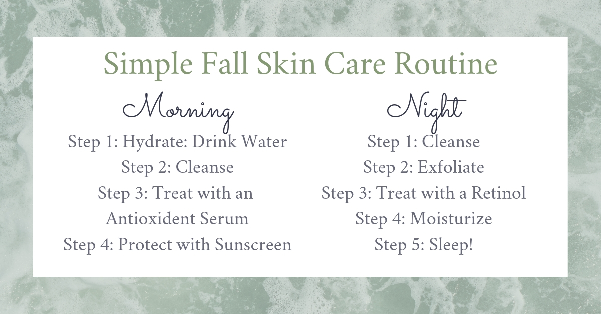 Fall Skin Care Routine - An Olive a Day